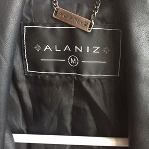Alaniz | Jackets & Coats | Alaniz Womens Faux Leather Biker Jacket ...